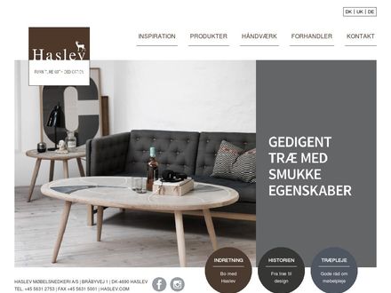 Haslev virksomheder fra H til I, side 1